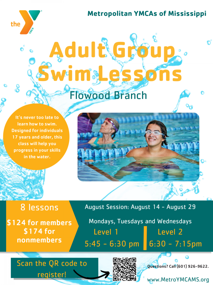 Swim Lessons | Metropolitan YMCAs of Mississippi