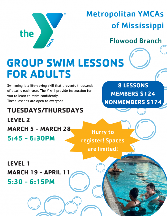 Swim Lessons | Metropolitan YMCAs of Mississippi